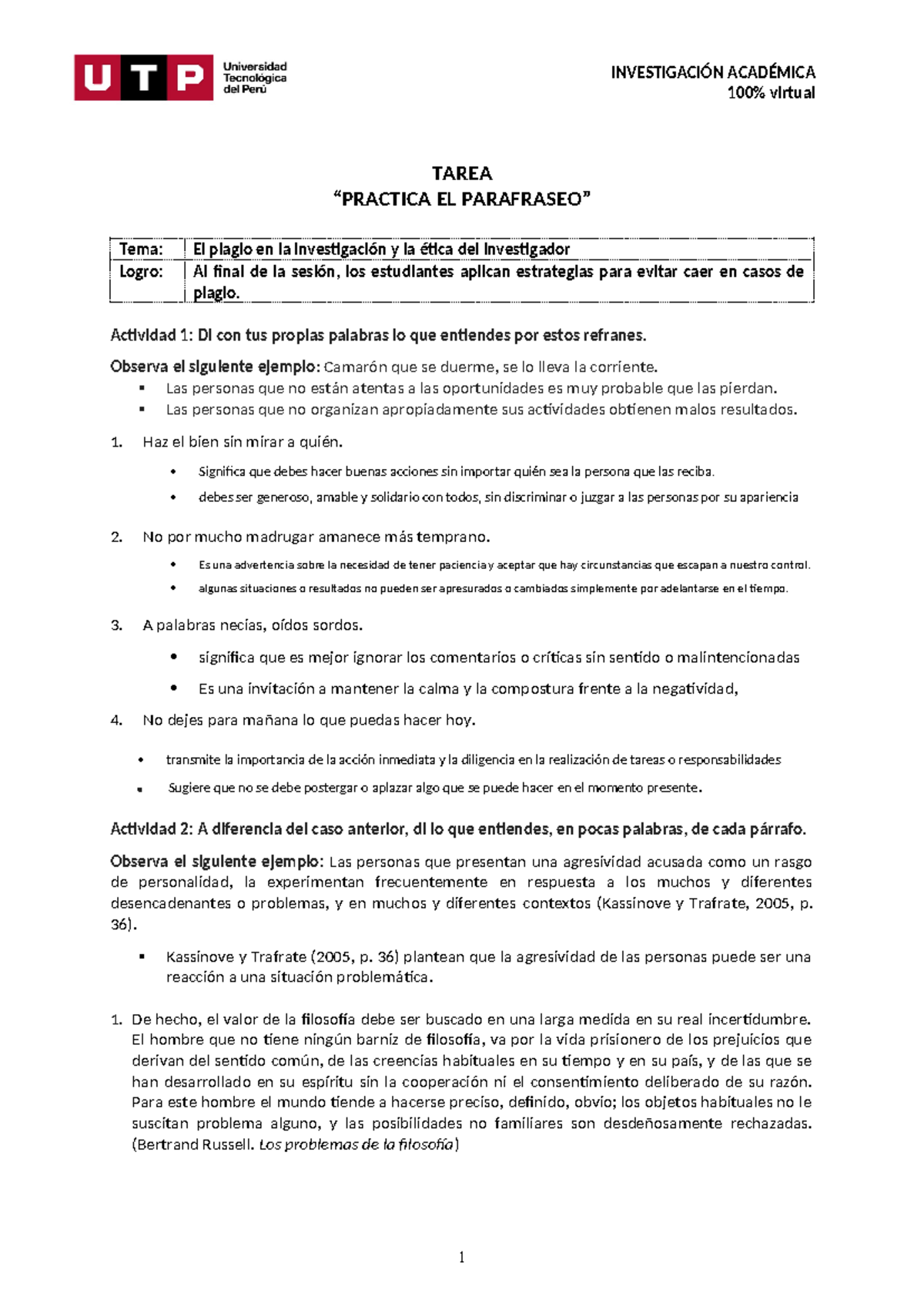 Semana+01- Johan Gonzales - INVESTIGACIÓN ACADÉMICA 100% virtual TAREA ...