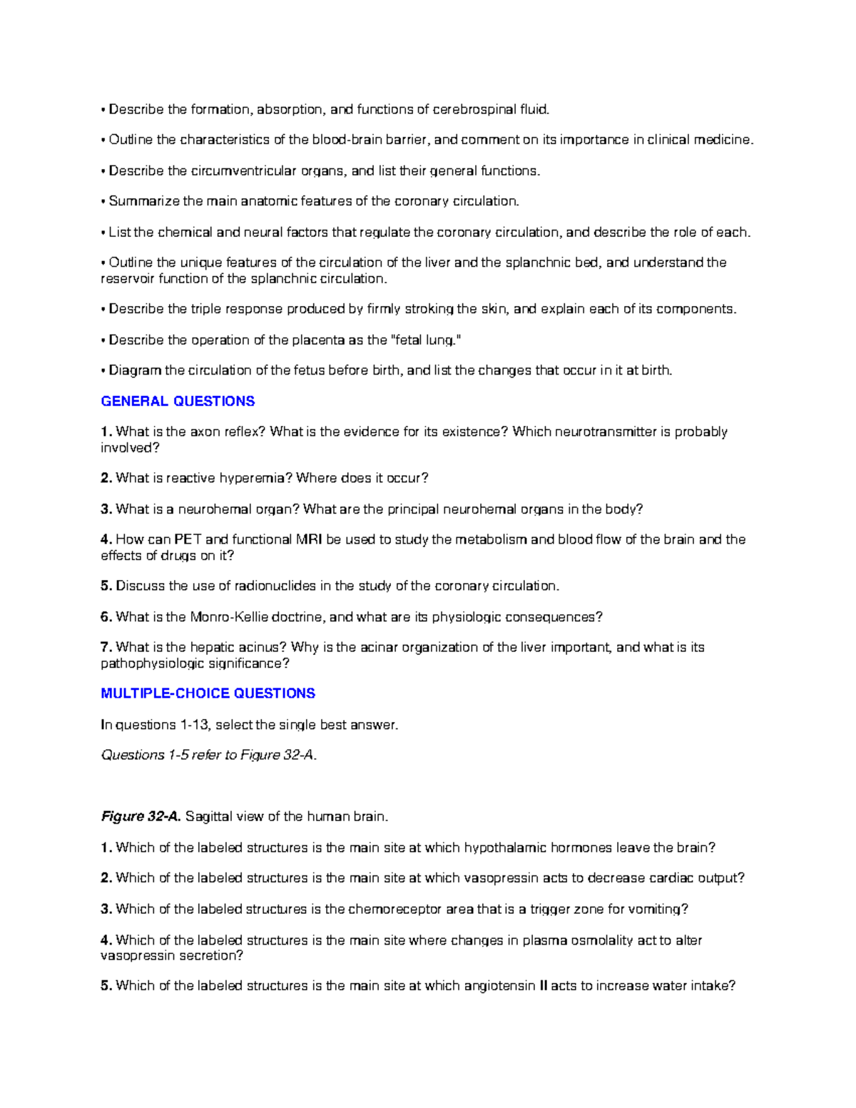 Ganong - Review of Medical Phys-121-160-29 - Describe the formation, absorption, and functions ...