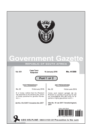 Law of Insurance Notes - Law of Insurance (LOI 431) Part A: Validity of ...