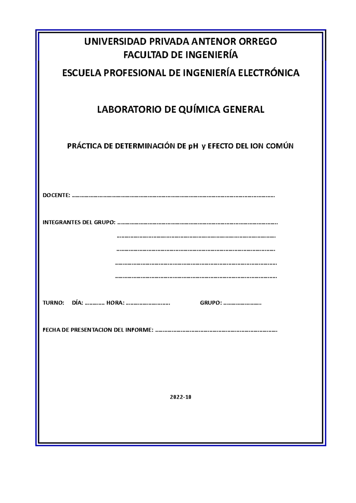 Practica+DE+LA+ Determinacion+DE+p H+ Ingenieria+ Electr%C3%93NICA+2022 ...