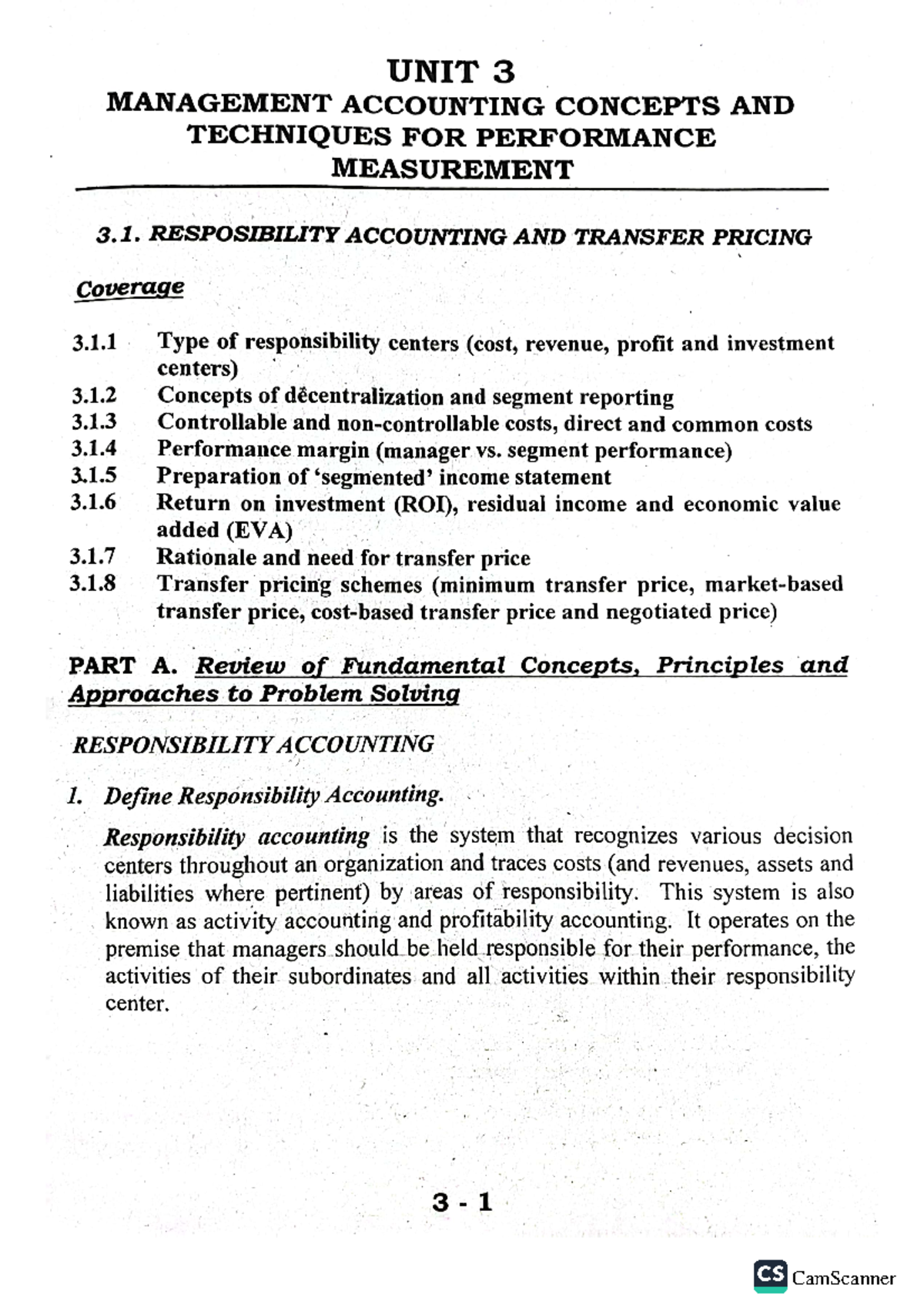 practice materials - Bachelor of Science in Accountancy - Studocu