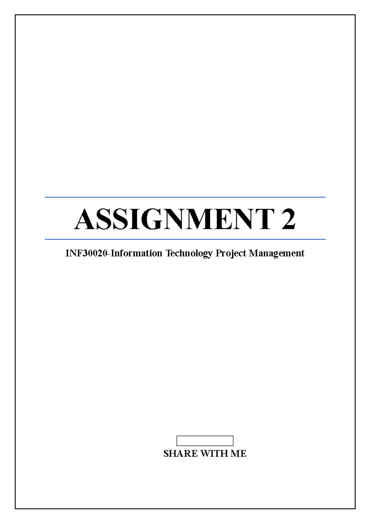Assignment 2 Share With Me Project Management ASSIGNMENT 2 assignment-2-share-with-me-project-management-assignment-2