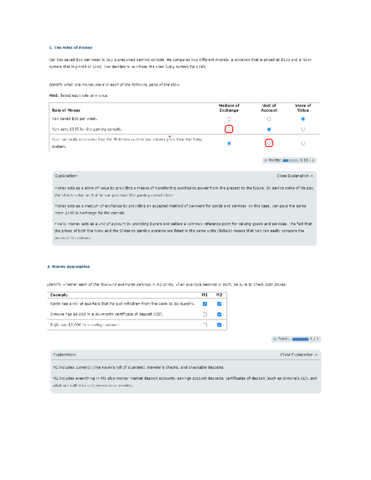 Quiz 4-1 Questions 1-4 - ECO 202 - Studocu
