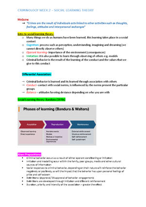 Lecture 3 - Aims and Justifications of Punishment Notes - Lecture 3 ...