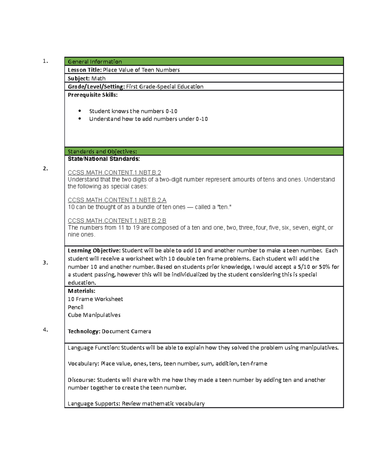 D171 Task2 - D 171 Task 2 - 1. 2. 3. 4. General Information Lesson ...