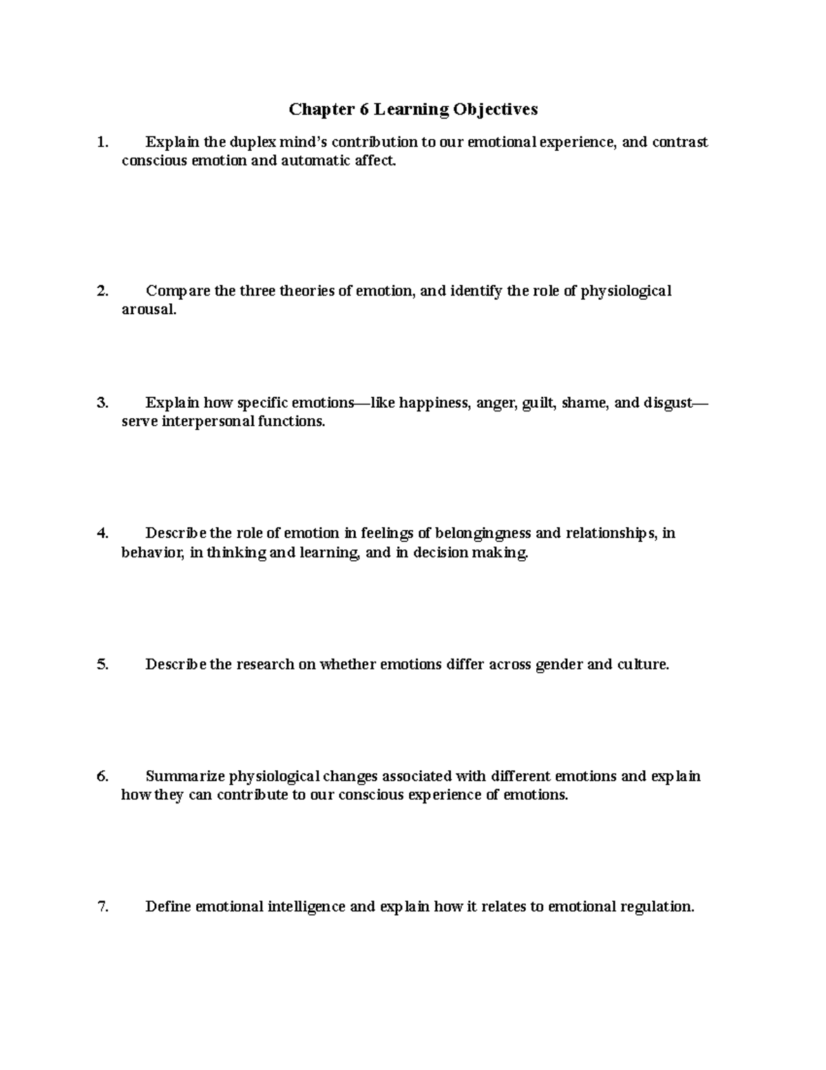 Chapter 6 - Lecture notes 6 - Chapter 6 Learning Objectives 1. Explain ...