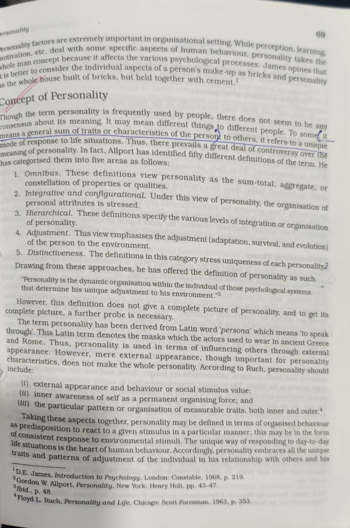 Unit-2 Part-3 personality - ersonality ersonalityfactors are ...