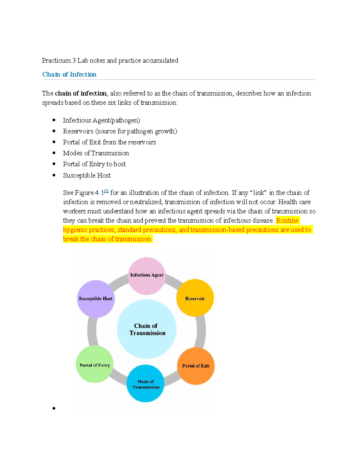 Practicum 3 notes and exercises - Practicum 3 Lab notes and practice ...