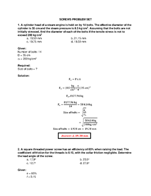 Engineering Economy Sample Problem 2 - Mechanical Engineering - Studocu
