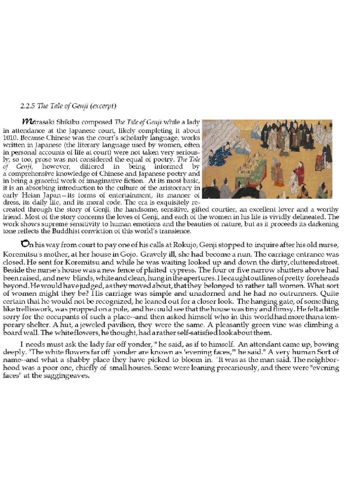 Tale-of-Genji - Ancient Stories - English - Studocu