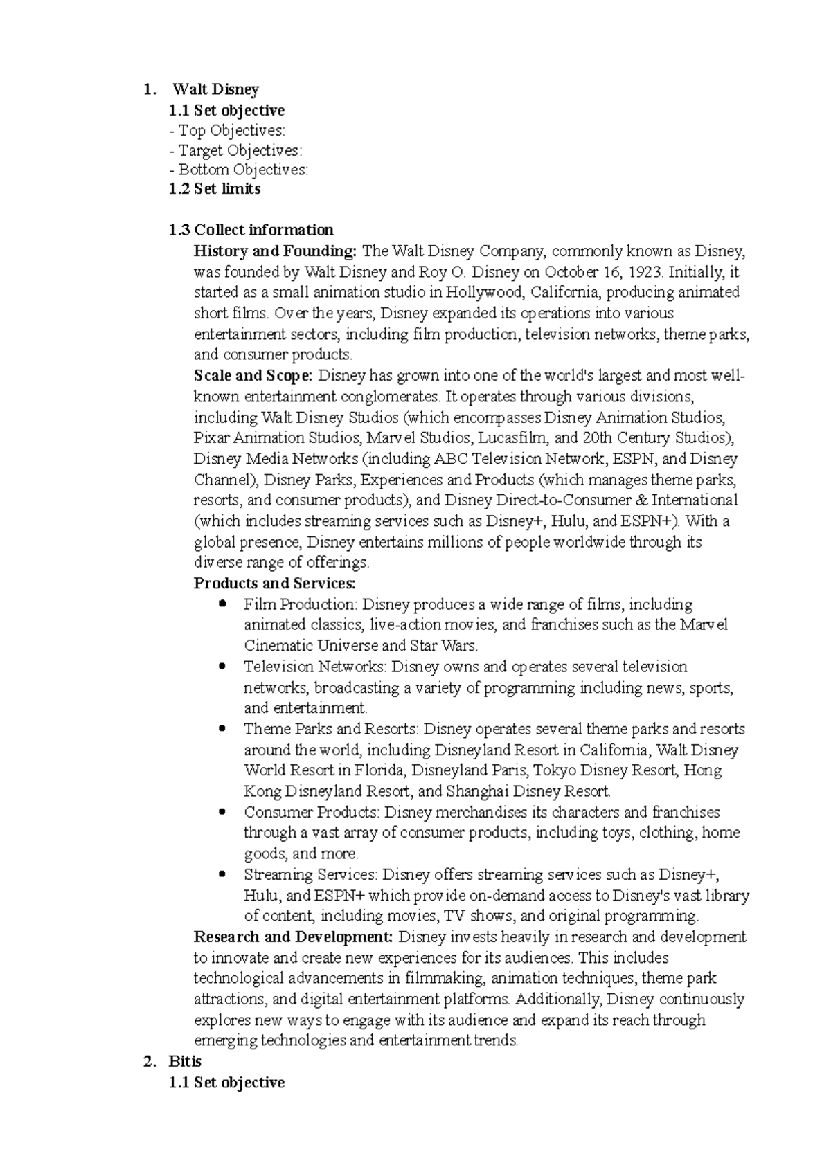 Lan Anh- Đàm phán- Disney Bitis - Walt Disney 1 Set objective Top ...