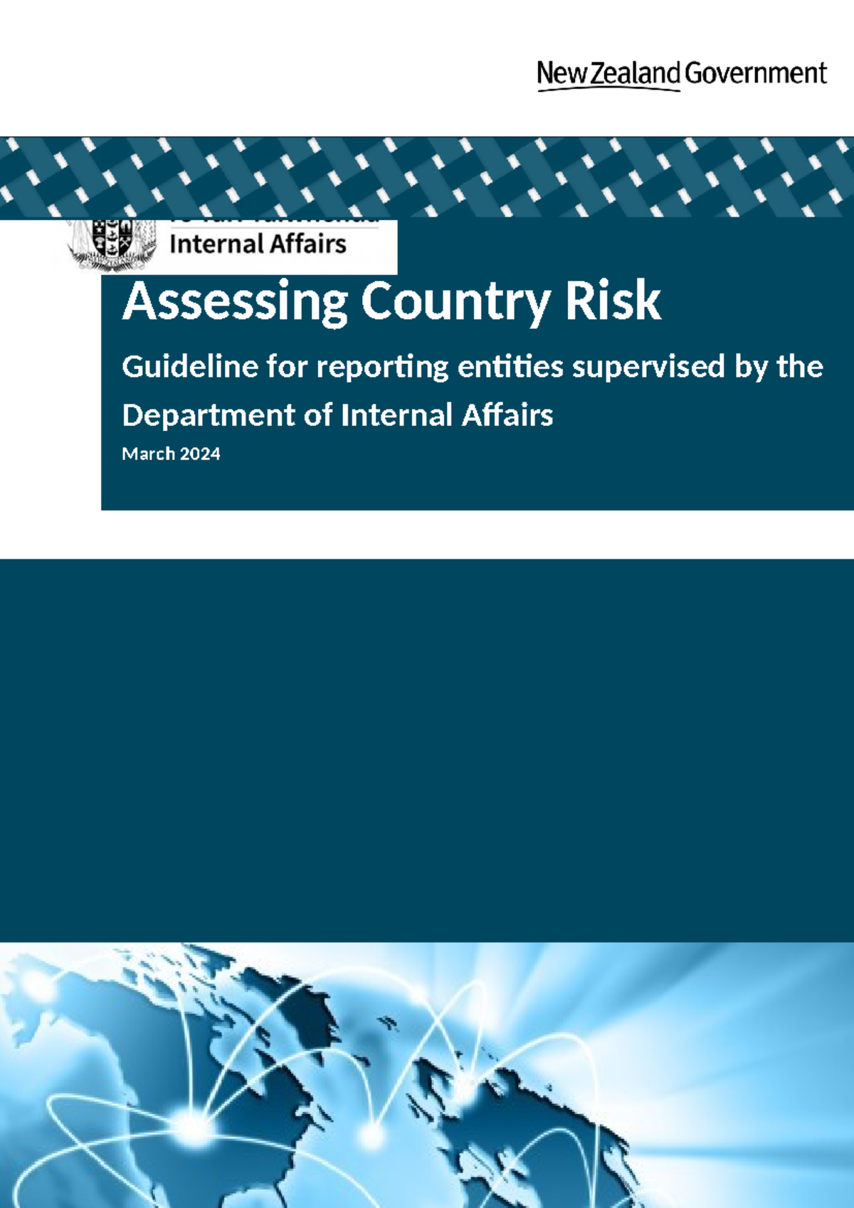 Assessing Country Risk Guideline March 2024 - Guideline: Assessing ...