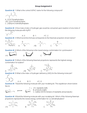 Organic Chemistry 1 (14) - Chapters 13-15: Aromatic Compounds ...