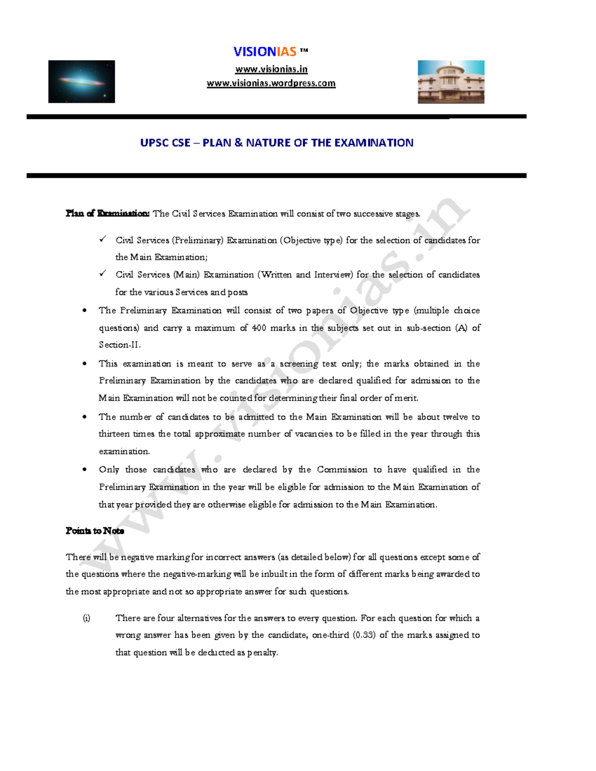 Syllabus - This is for the upsc - UPSC CSE – PLAN & NATURE OF THE ...