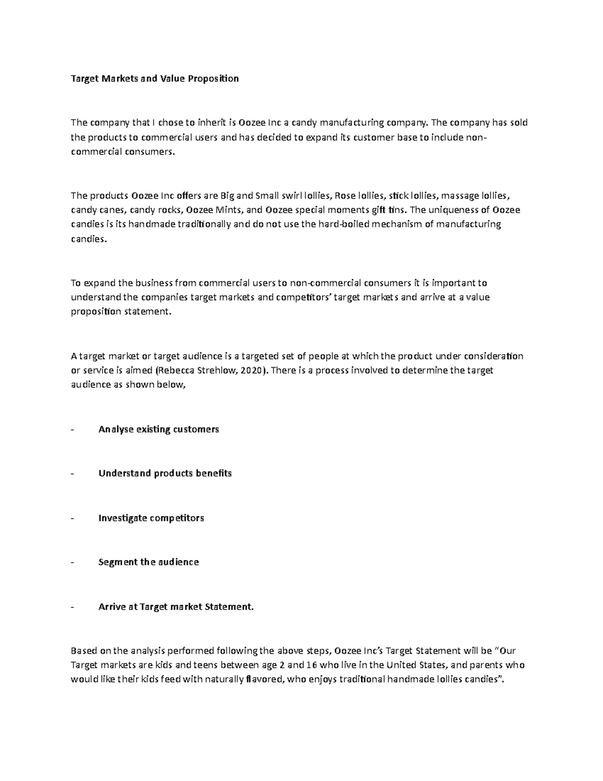 Unit 1 Unit 1 Discussion Assignment Unit 1 Discussion Assignment For Bus5112 Marketing 