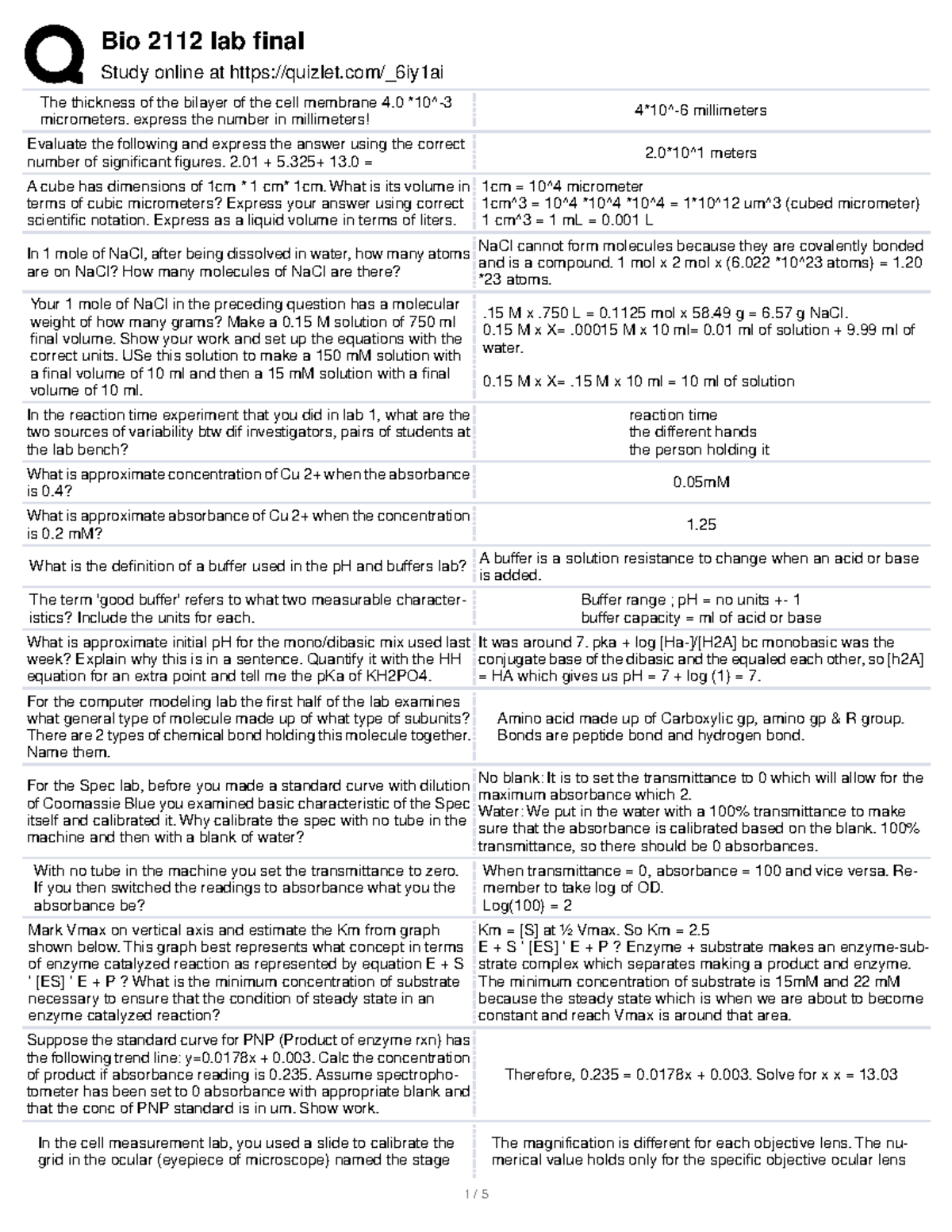 LAB Final Study Guide 1 - Study online at quizlet/_6iy1ai The thickness ...