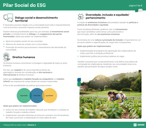 Mapa-Mental Módulo 1 - Resumo Práticas ESG - O que é ESG? Práticas ESG no meio rural | Módulo 1 ...