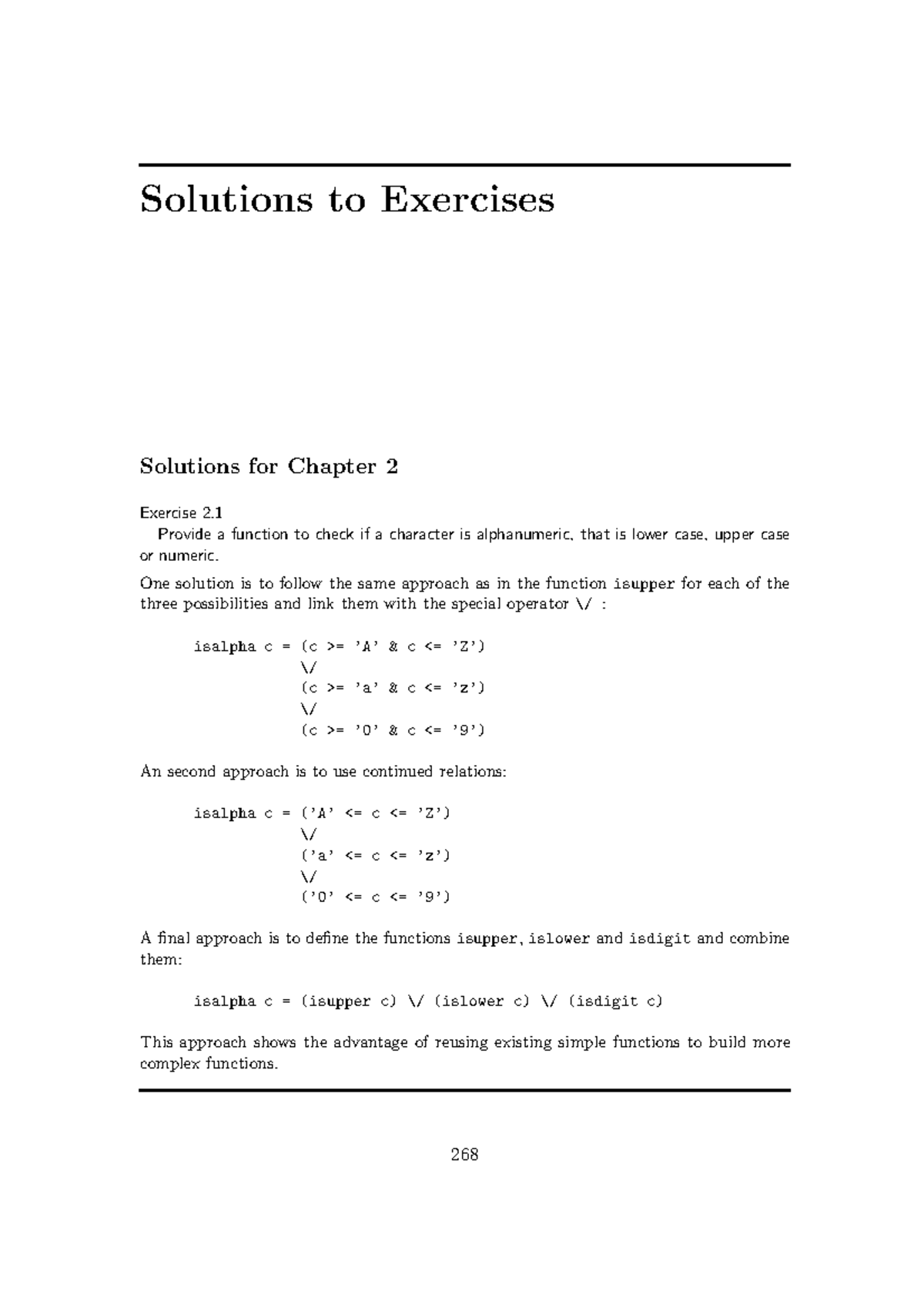 Ch S Practice Material For Haskell Functional Programming Contains Questions And Solutions