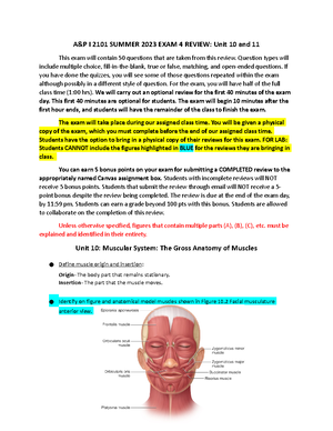 Unit 7: Introduction to the Skeletal System. Lab 7 - Exercise 7 ...