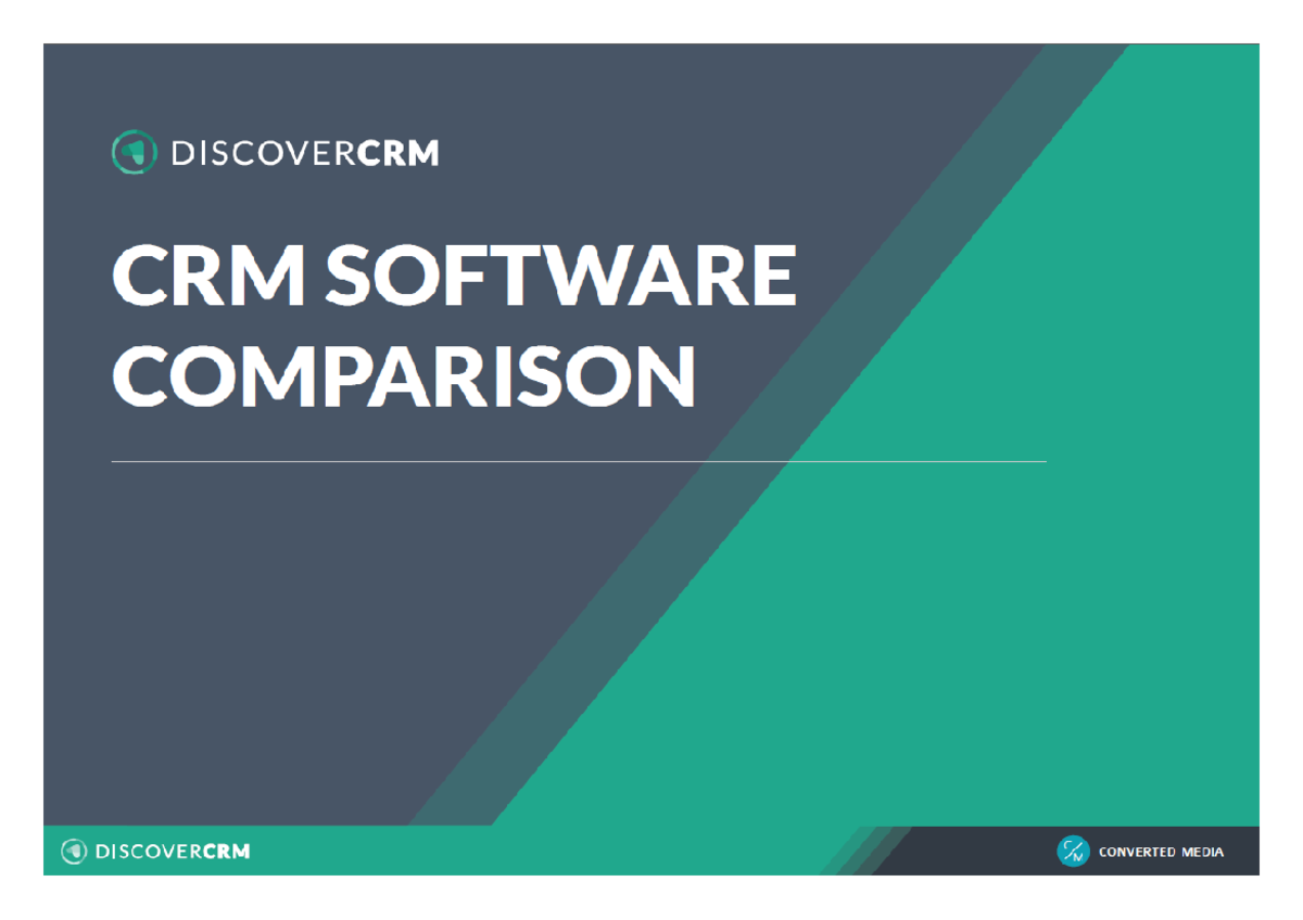 Comparison table CRM vendors - OVERVIEW PRODUCT NAME SAP CRM Salesforce ...