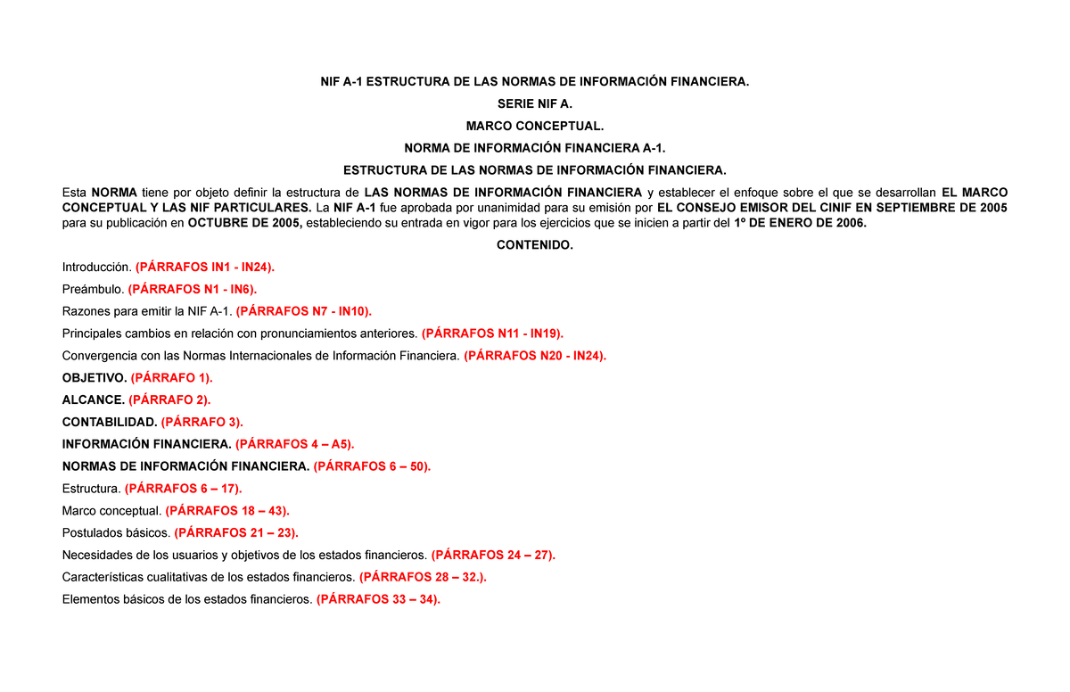 Serie NIF A Cuadros - Apuntes TODAS de Contabilidad - NIF A-1 ...