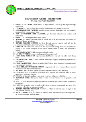 Grade 12 SHS HOPE Q2 M1 - Health Optimizing Physical Education Cheer ...