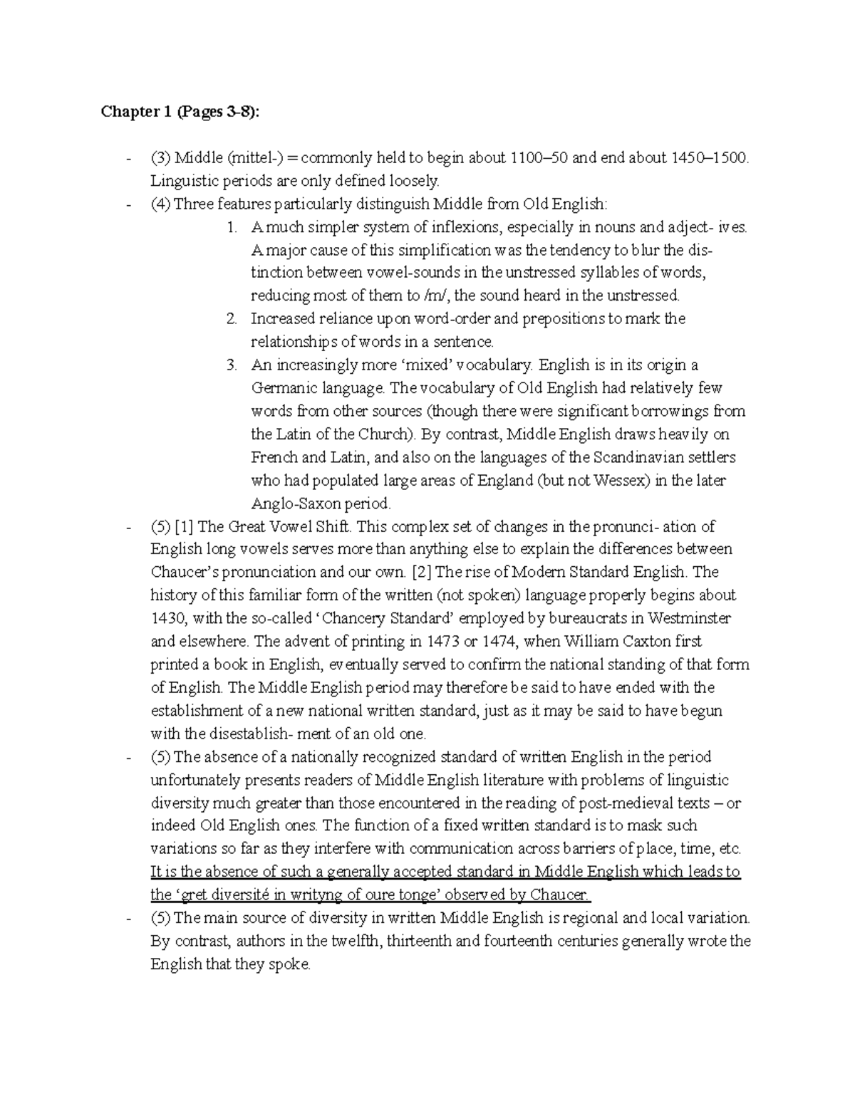 Everything ENGL 376 - Explores the language and culture of the Middle ...