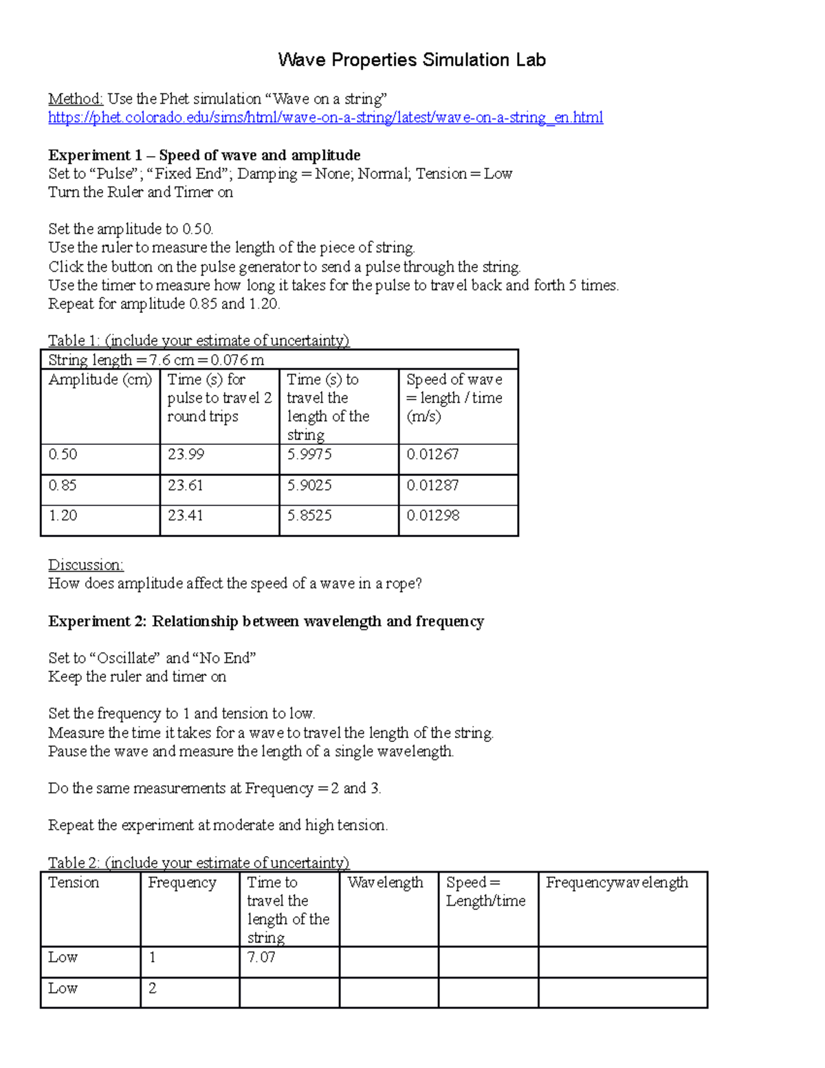3Wave simulation-with reflection - Wave Properties Simulation Lab ...