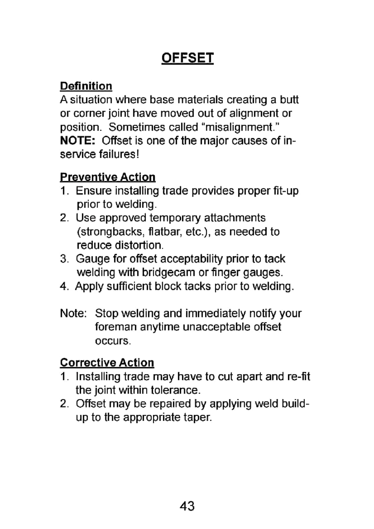 Part C - Welder's Visual Inspection Handbook Visual Inspection ...