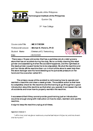 Activity 6 Compressor - Me Lab 1 (Measurements Laboratory) - Studocu