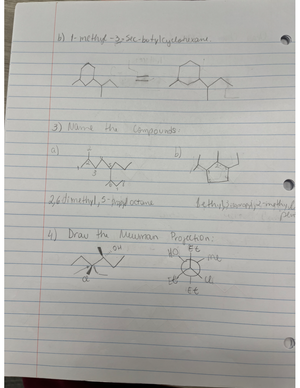 Organic chem 5 - 52 231 - LG H2C CH2 CN CH2 ON E Nu b) H2C CH2 t : Cl ...