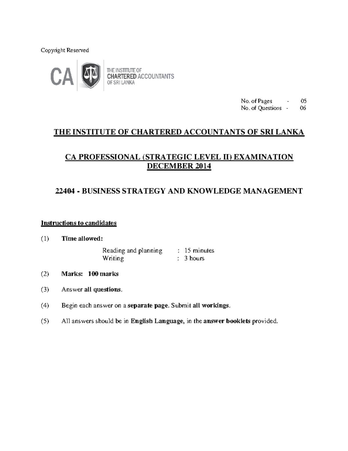 2014 12 8 46 Business Strategy and Knowledge Management-Dec 2014 Sl ...