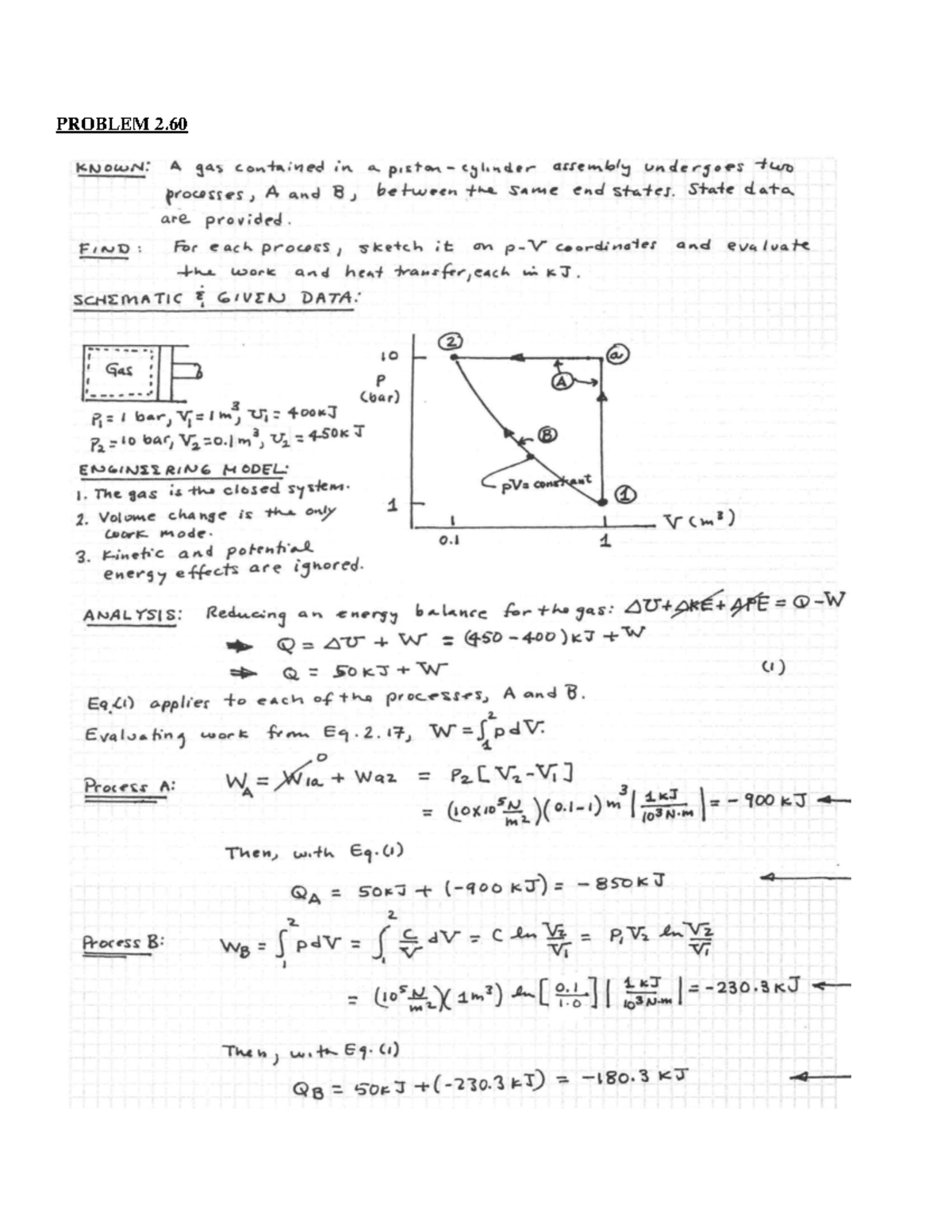 Homework 2-Solution - HW 2 Solution - W A processes, A and BJ Same end ...