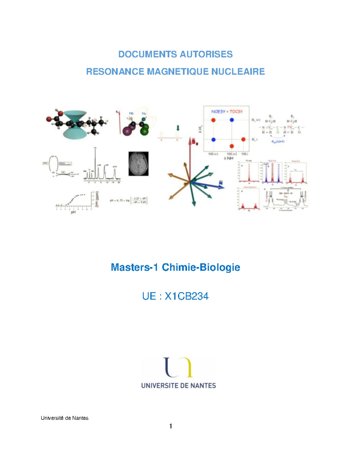 Doc autorisés - table de déplacement chimique RMN 1H, 13C et des ...