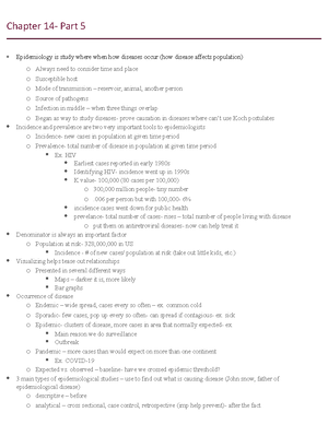 Micro Lecture Ch. 11 Notes - Chapter 11 – General Characteristics of ...