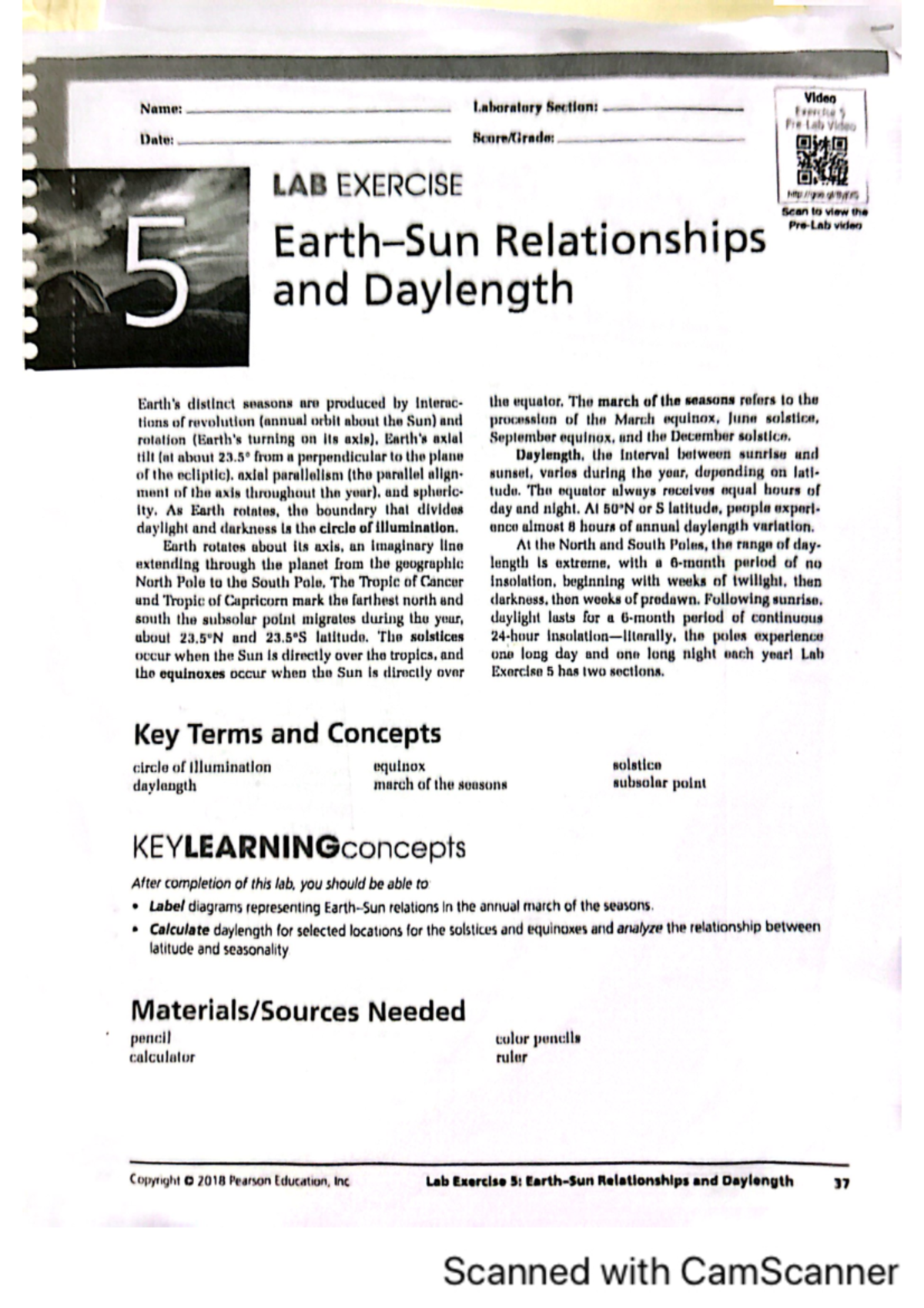 Lab 5 - GGS 121 - Studocu