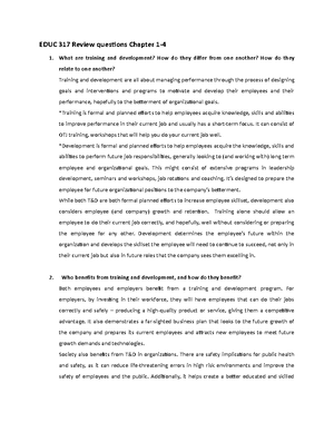 Final exam definition - educ317 - FINAL EXAM Definitions Development ...