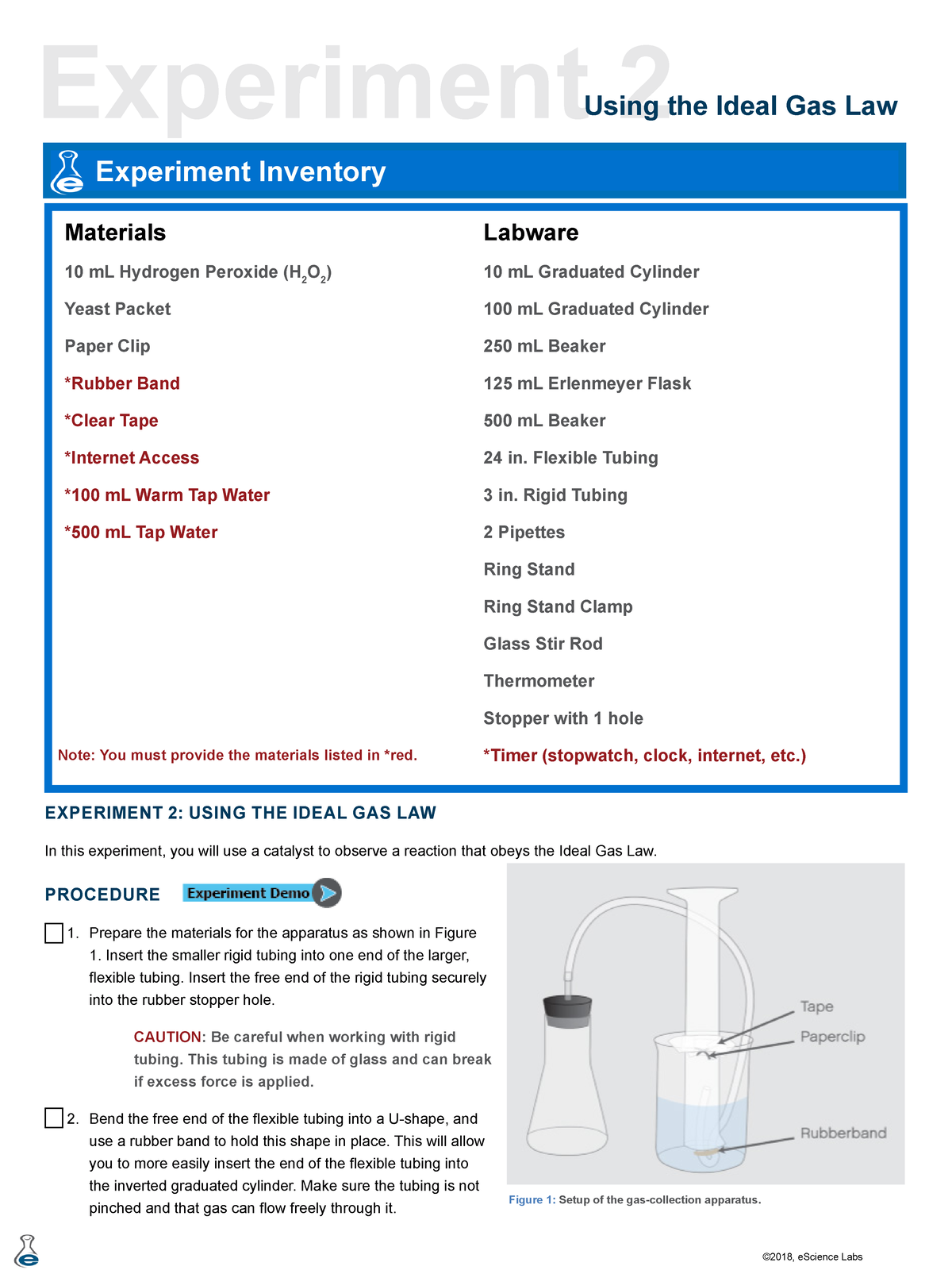 Exp11 - exp 11.2 - Experiment 2Using the Ideal Gas Law Experiment ...