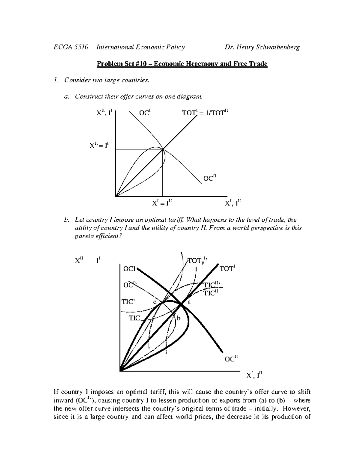 Problem Set 10 Answer Key ECGA 5510 International Economic Policy Dr problem-set-10-answer-key-ecga-5510-international-economic-policy-dr