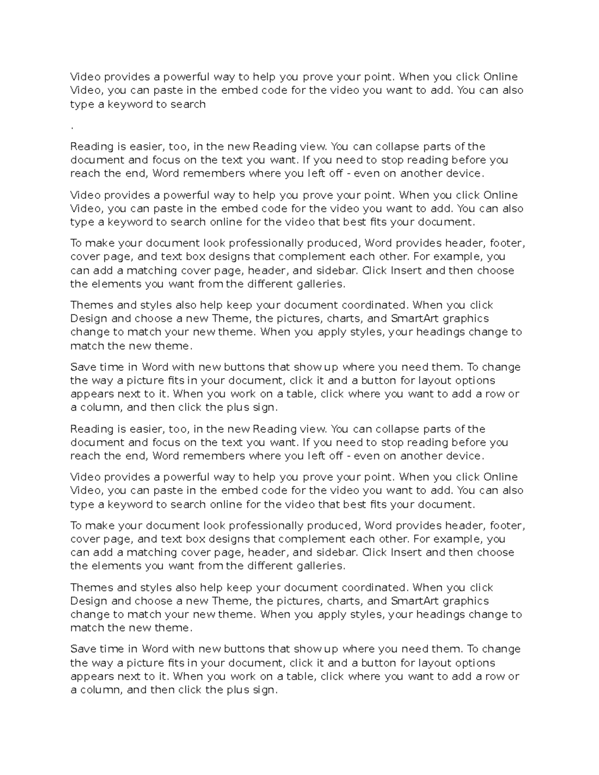 LEsson 3 - Video provides a powerful way to help you prove your point ...