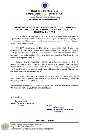 ACR SLAC Child Protection 1 - Department of Education Region III – Central Luzon Schools ...