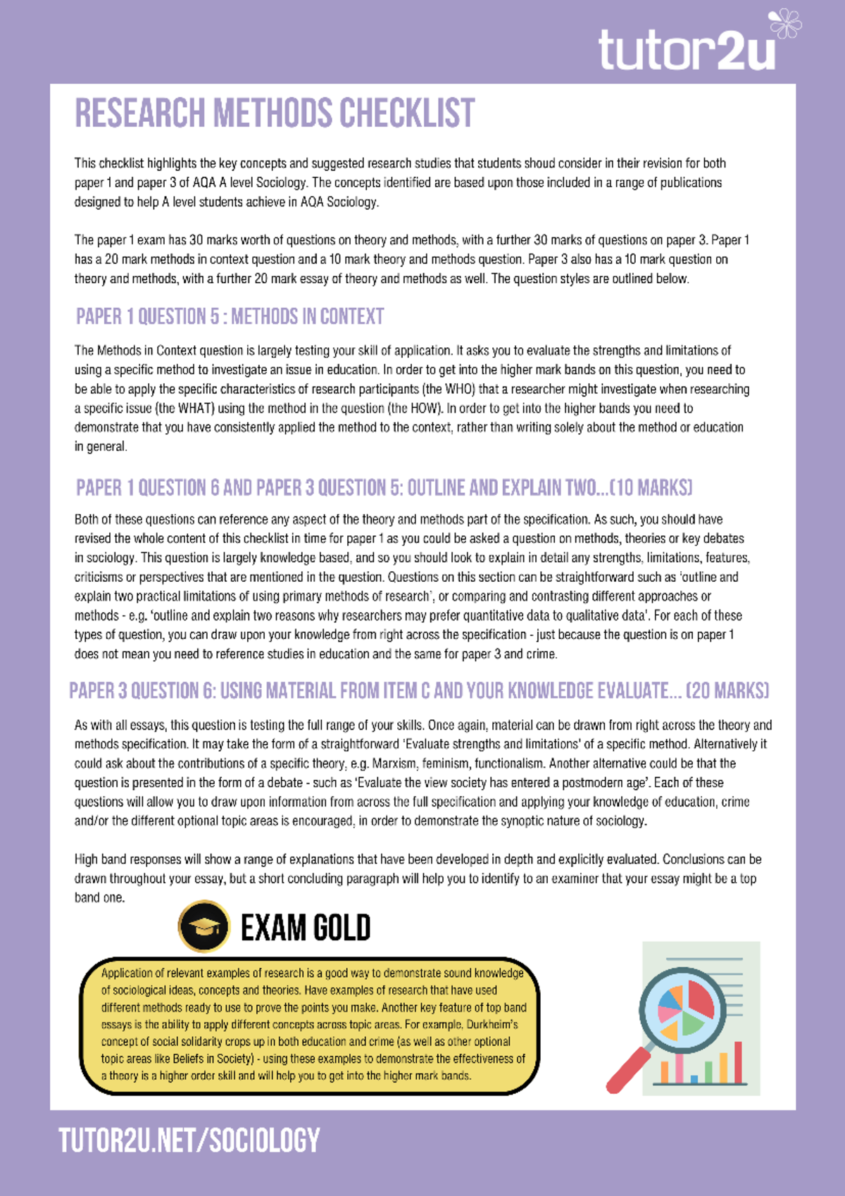 Research-Methods-Checklist - Studocu