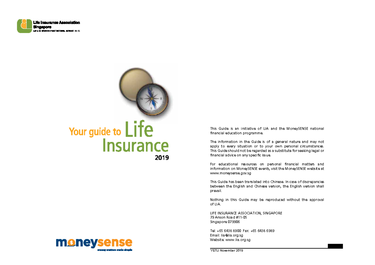Your Guide to Life Insurance November 2019 Edition - English Version ...