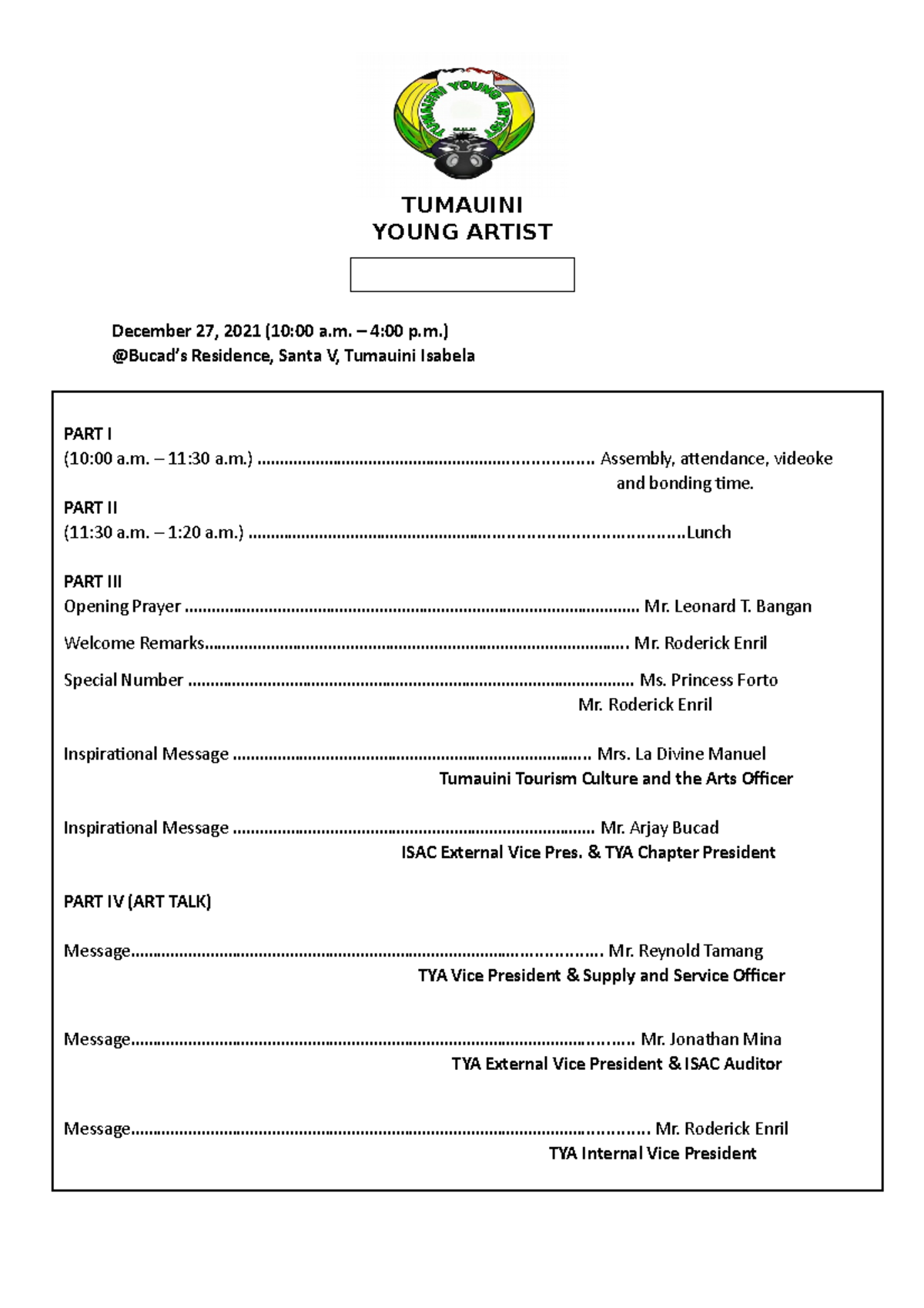 TYA YEAR END Thanksgiving Analysis of the story, its theme and settings ...