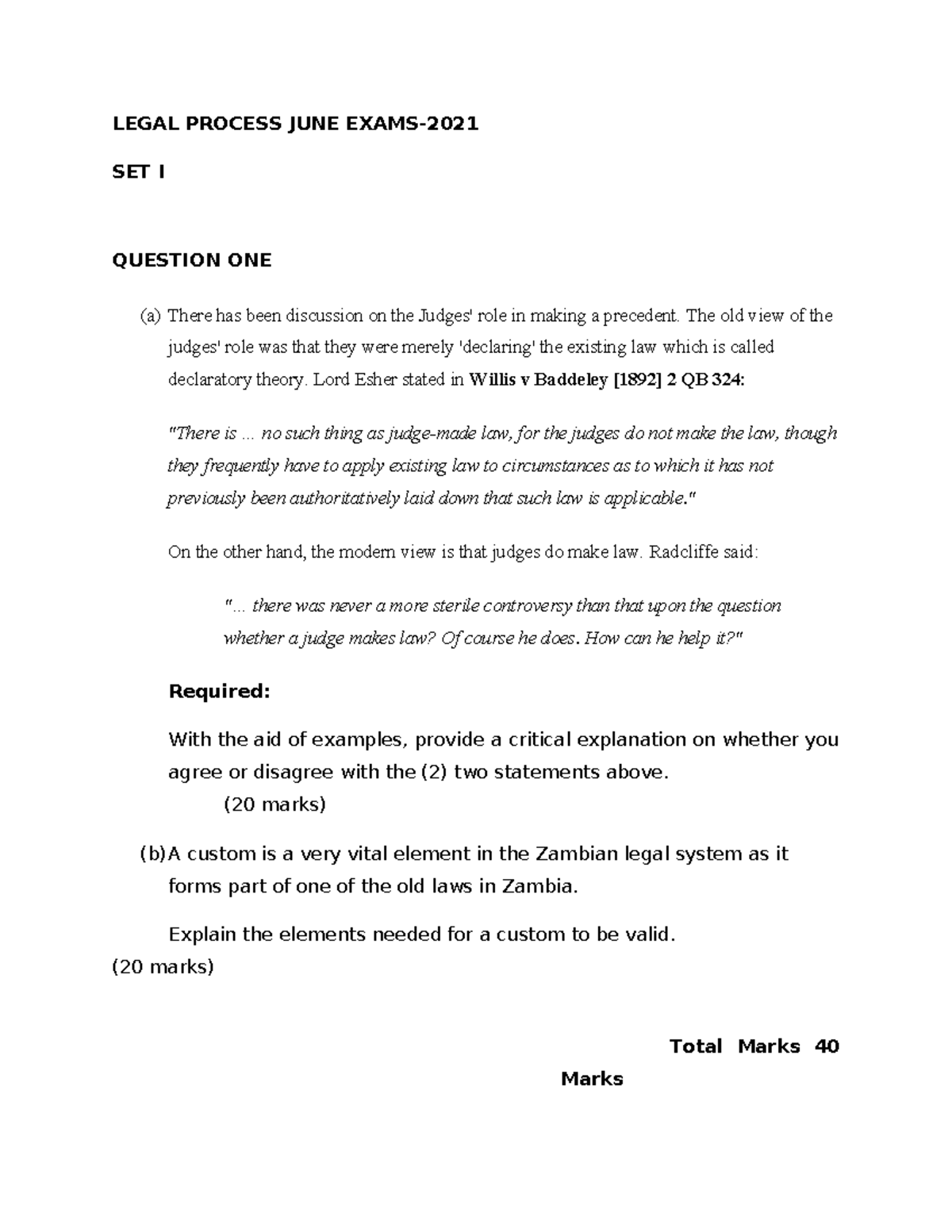 Cavendish Legal Process Revision Class Residential 2024 January - LEGAL ...