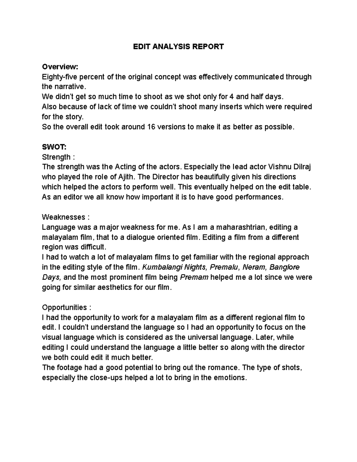 Edit Analysis Report Lee Smith First Drafts jsaxasn eeddm s,mdfn mnd fm,n sklnkflnknsd - EDIT ...