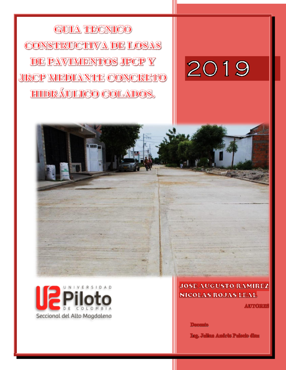 GUIA Tecnico Constructiva DE Losas DE Pavimentos JPCP Y JRCP Mediante ...