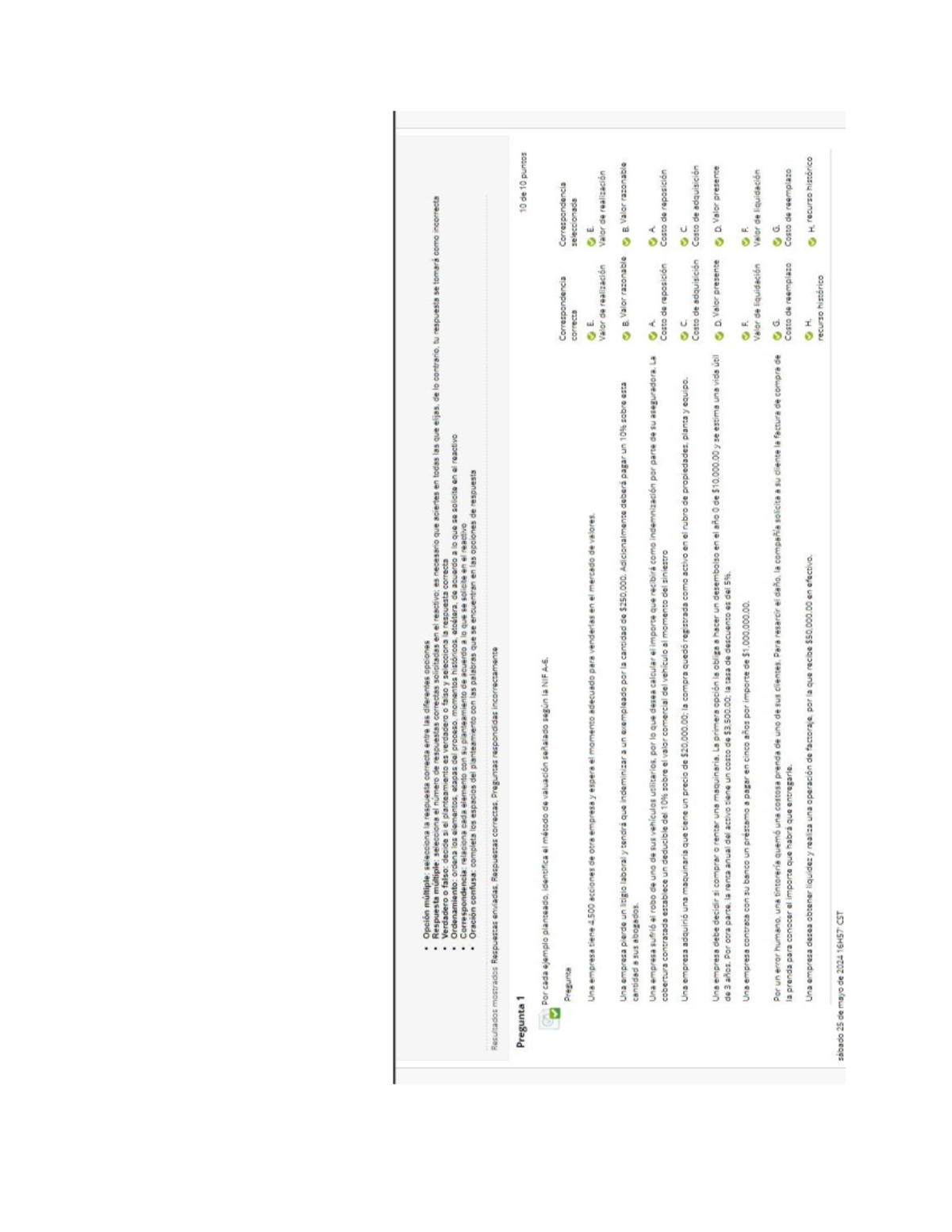 Actividad 2 ejercicio practico 5 - Opción múltiple: selecciona la respuesta correcta entre las ...