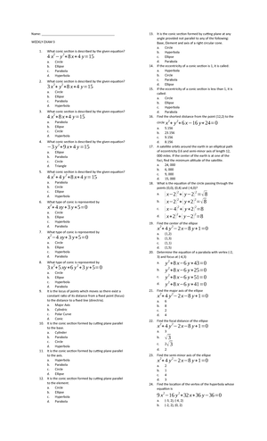 Trigonometry Practice - Angeles University FOUNDATION College of ...