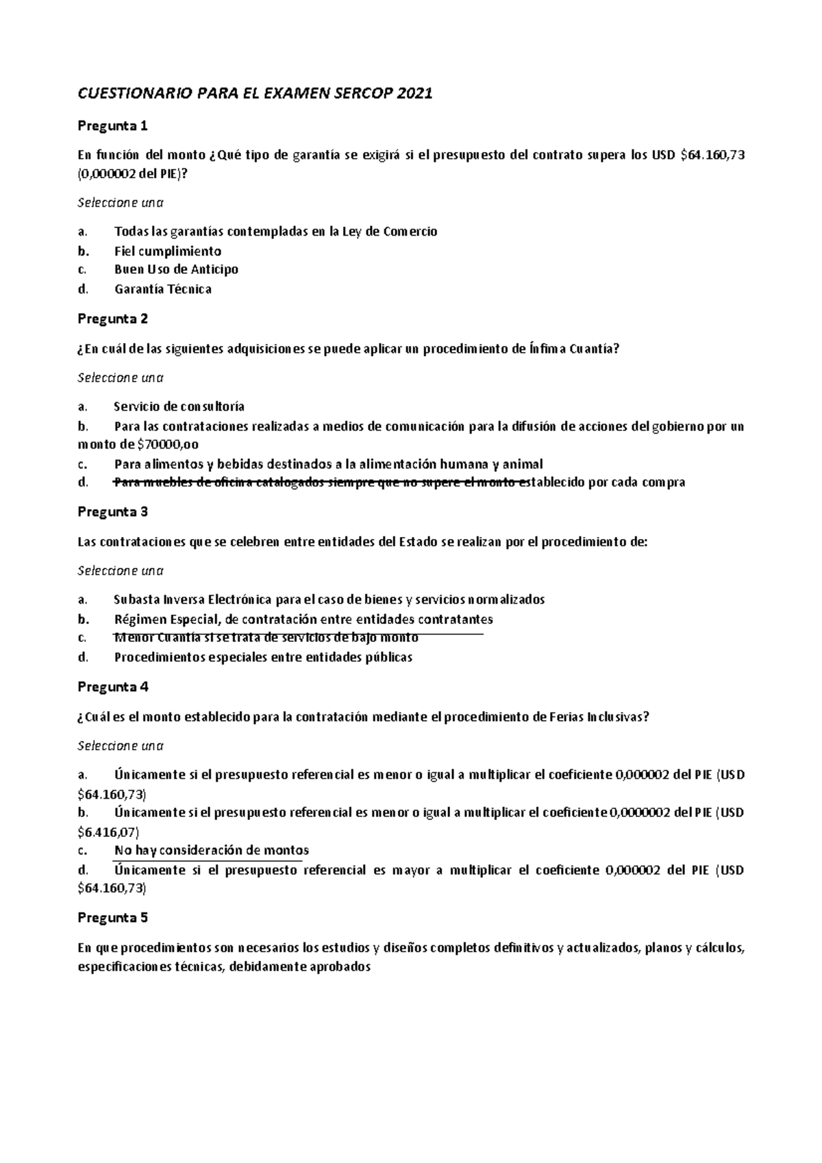 Cuestionario-para-el-examen-sercop-2021 compress - CUESTIONARIO PARA EL EXAMEN SERCOP 2021 ...